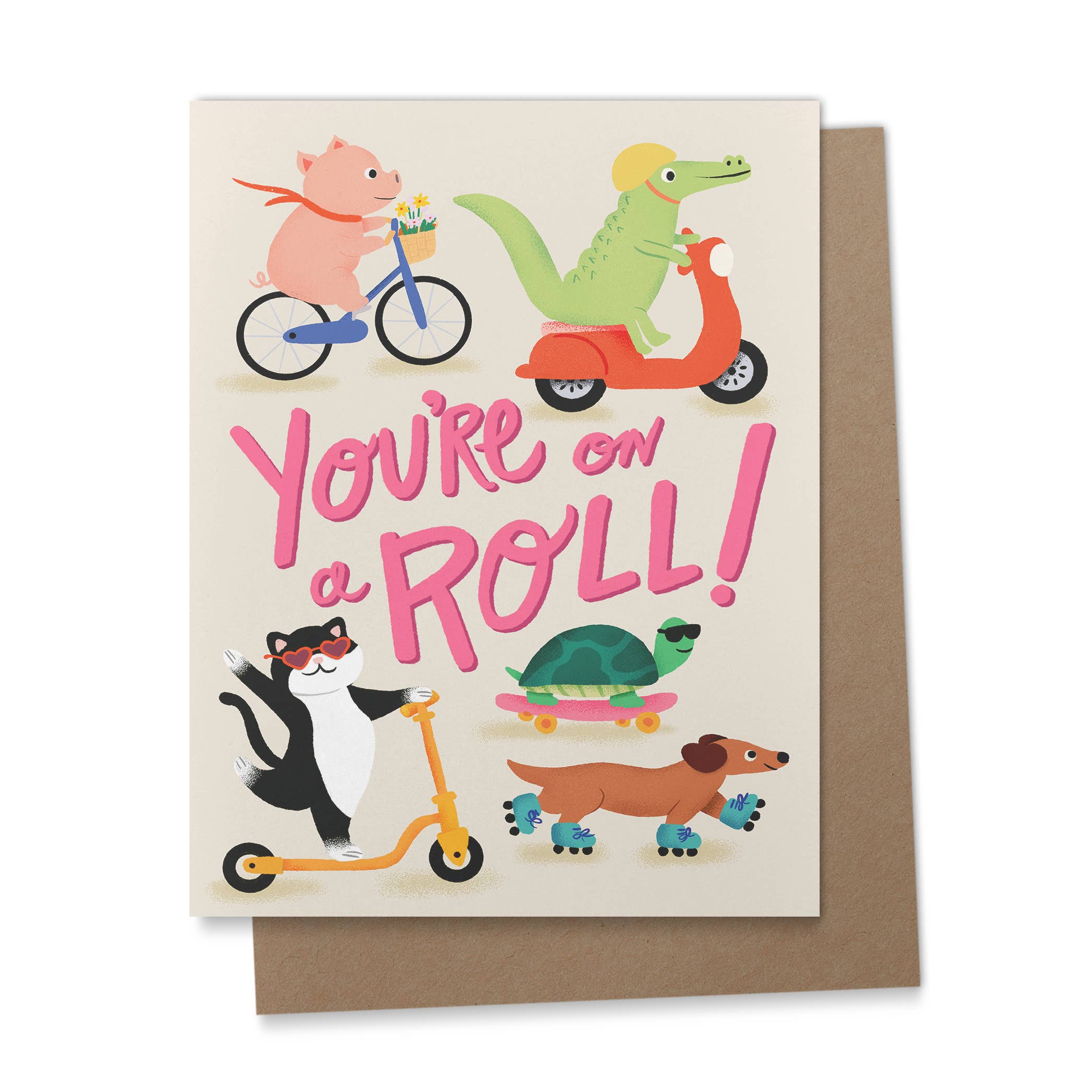 You're on a Roll Card – Presley Paige