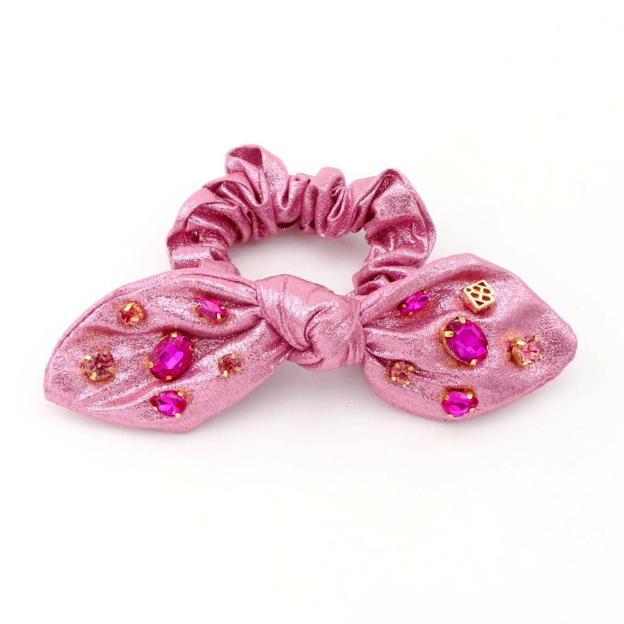 Shimmer Bow Scrunchie – Presley Paige