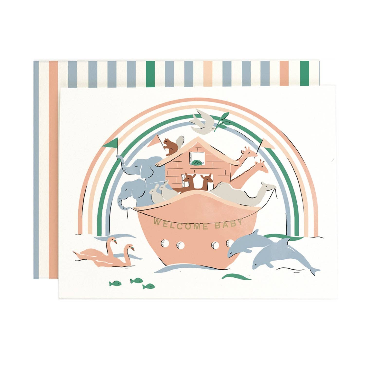 Welcome Baby Ark Card – Presley Paige