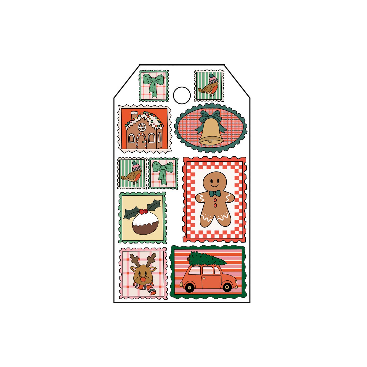 Holiday Stamps Gift Tags – Presley Paige