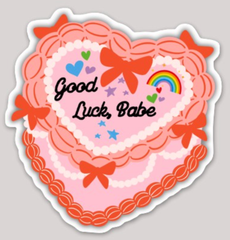 Good Luck Babe Sticker – Presley Paige
