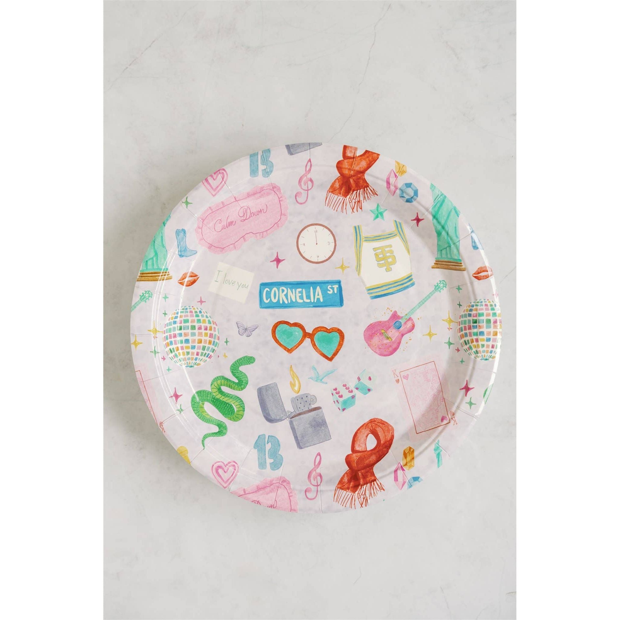 Taylor Swift Paper Plate Pack – Presley Paige