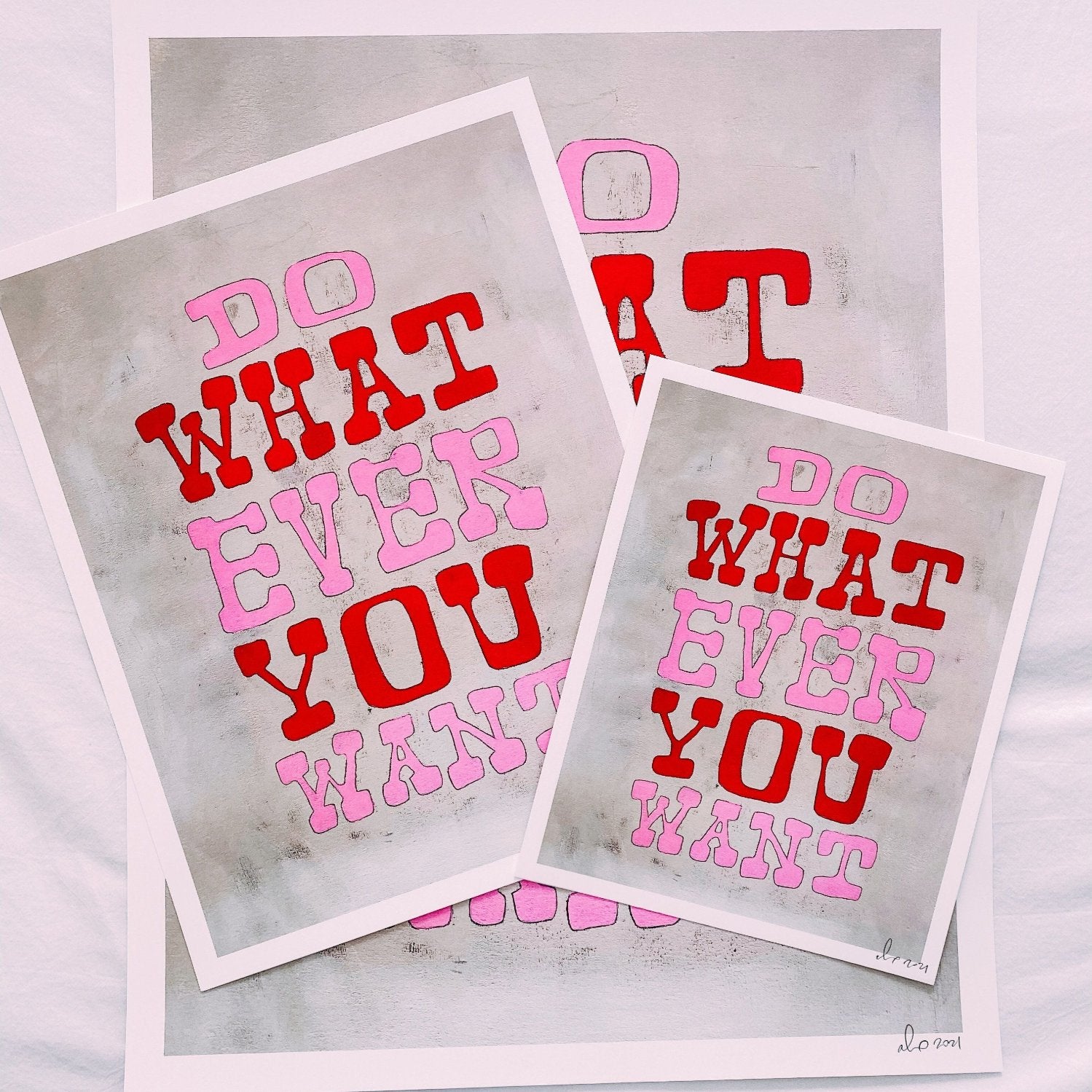 Do Whatever You Want Print – Presley Paige