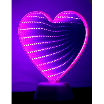 Heart Infinity Mirror – Presley Paige