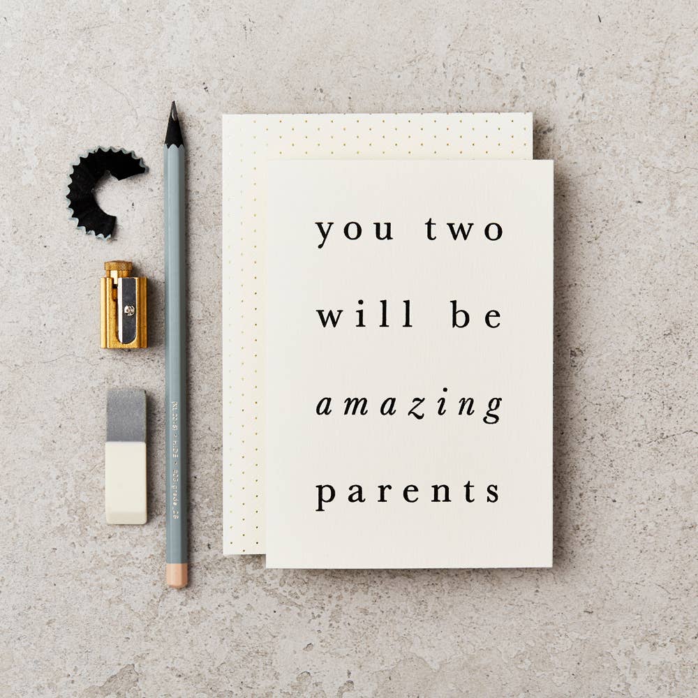 Amazing Parents Greeting Card – Presley Paige